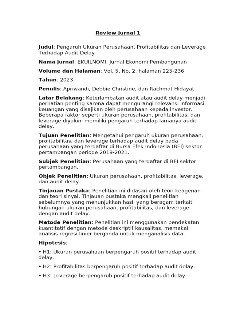 Review Jurnal 4 | PDF