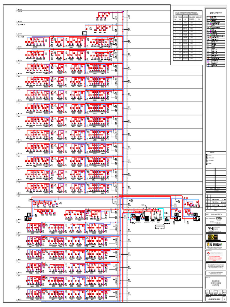Chilled Water System Diagram | PDF | Chemical Engineering | Gases