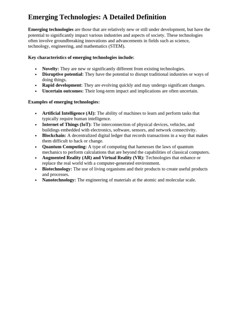 Unit - 3 - Emerging Technologies | PDF | Cloud Computing | Big Data