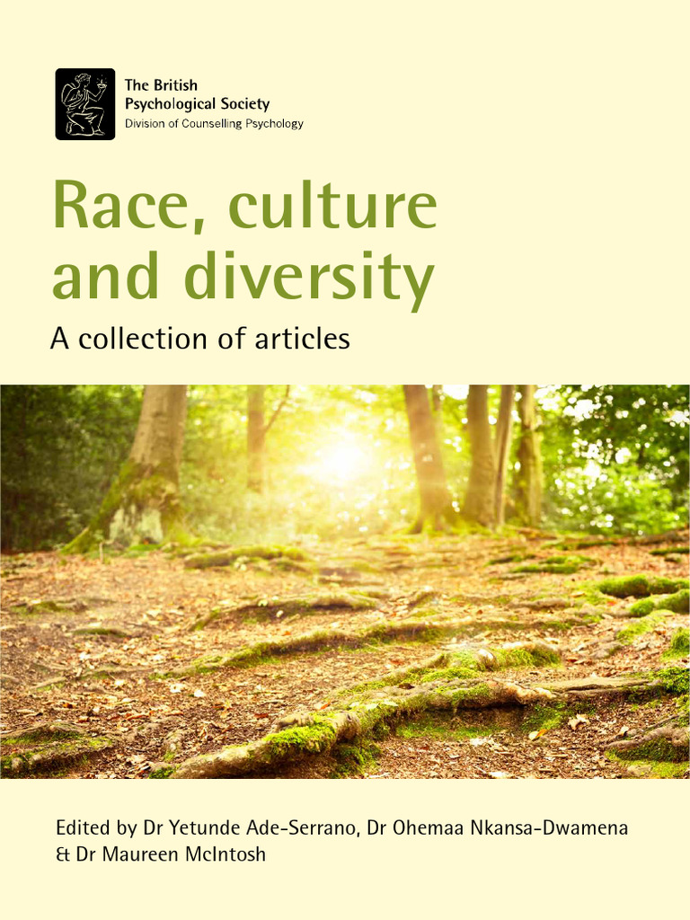 BPS - Race, Culture and Diversity | PDF | Psychology | Psychotherapy