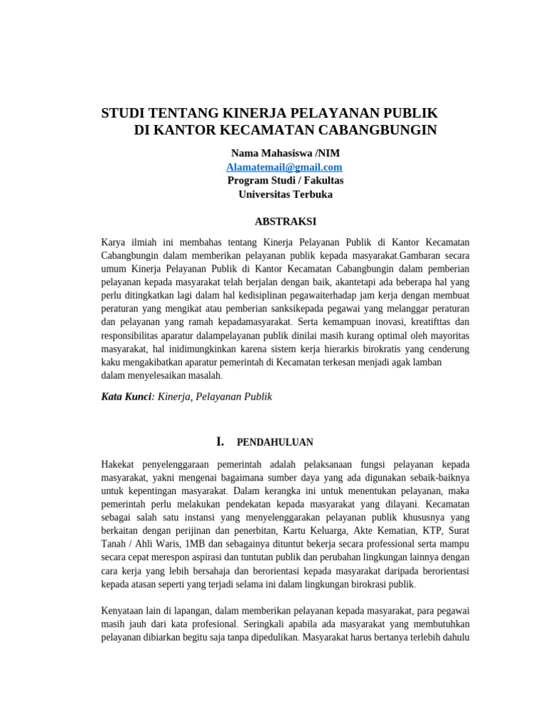 Contoh Karil 6 | PDF