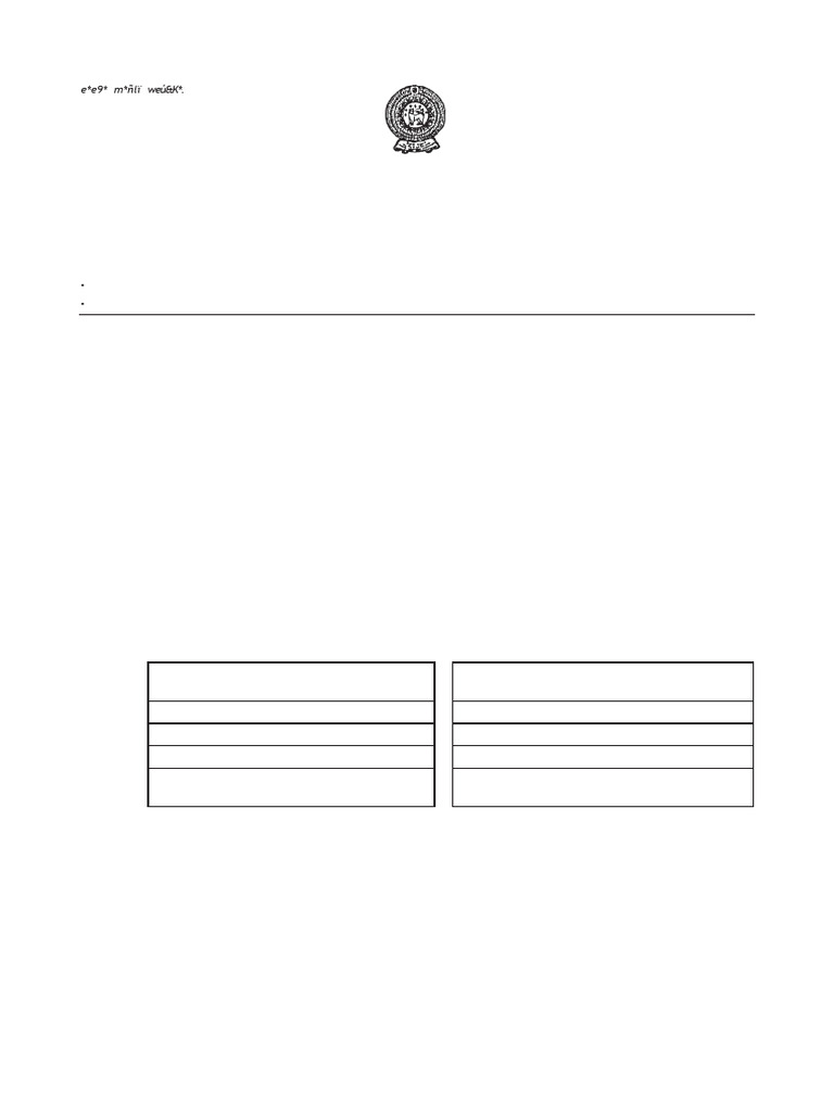 2nd Term Test Paper-Part II | PDF | Logic Gate | Input/Output