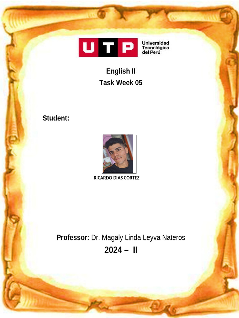 Task 5 Ingles II | PDF