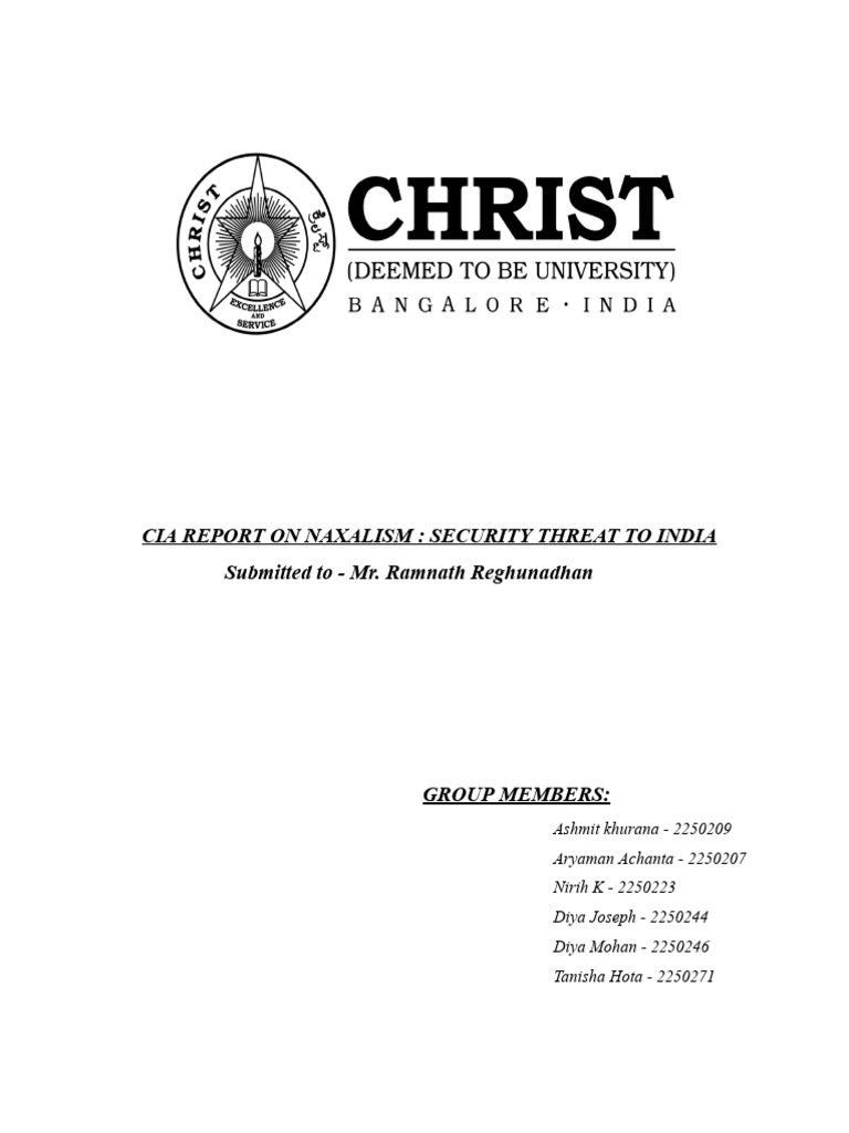 Ns Cia | PDF | International Relations