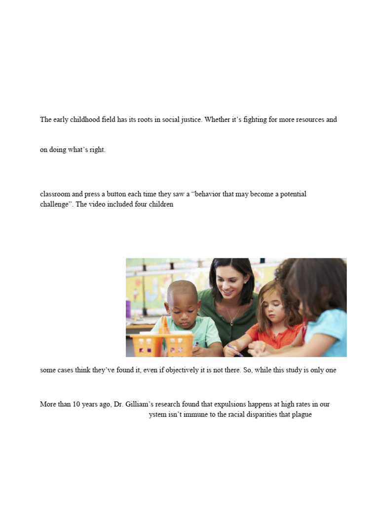 Addressing Implicit Bias in The Early Childhood System 3 | PDF | Bias ...