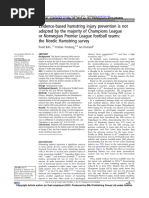 Askling Protocol | PDF | Physical Therapy | Knee