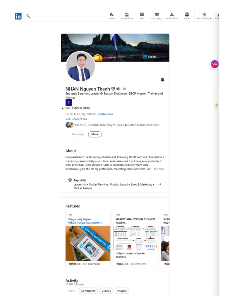 NHAN Nguyen Thanh - LinkedIn | PDF