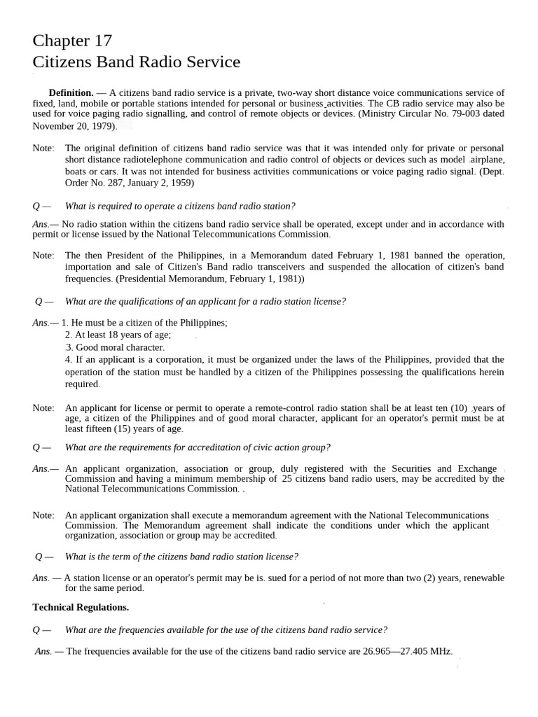 Electronics Code and Radio Laws | PDF | Radio | Transmitter