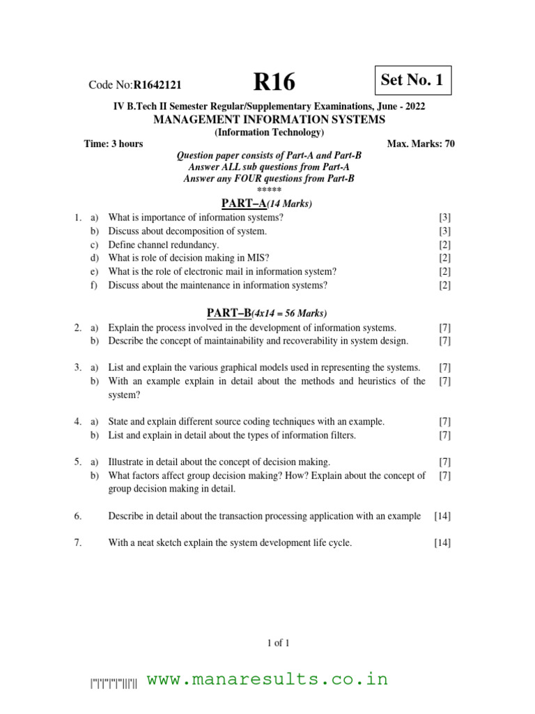 Jntuk R1642121062022 | PDF | Information | System
