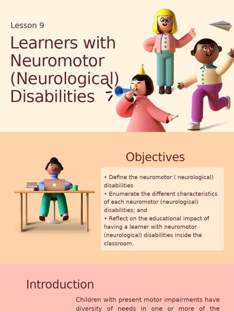 Understanding Neuromotor Disabilities | PDF | Muscular Dystrophy ...
