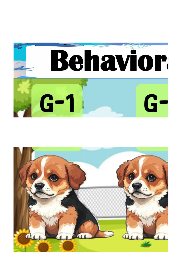 Puppy behavioral chart | PDF