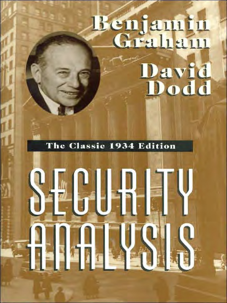 Benjamin Graham David Dodd - Security Analysis-1-150 | PDF