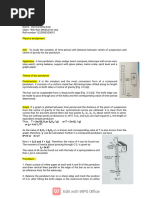 Center of Gravity via Plumb-Line Method | PDF | Home & Garden | Science ...