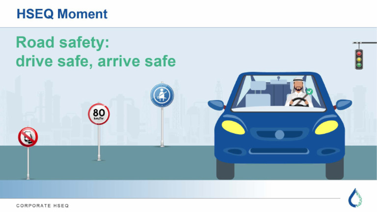 HSEQ Moment - Road Safety - PPT | PDF