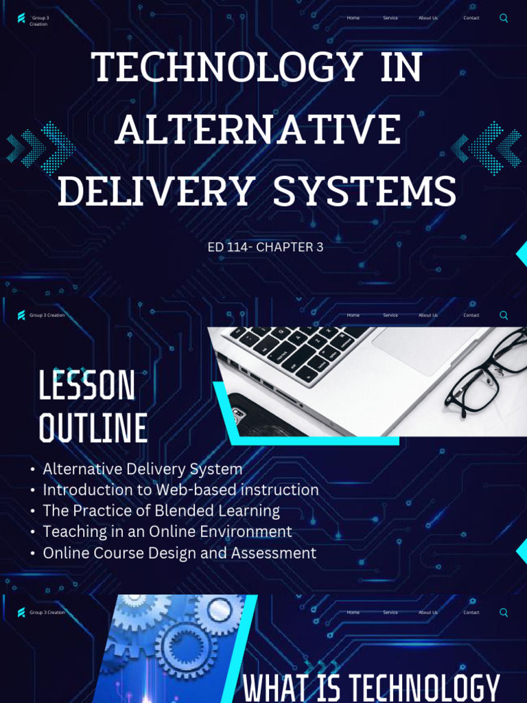 Technology in Alternative Delivery Systems | PDF | Educational ...
