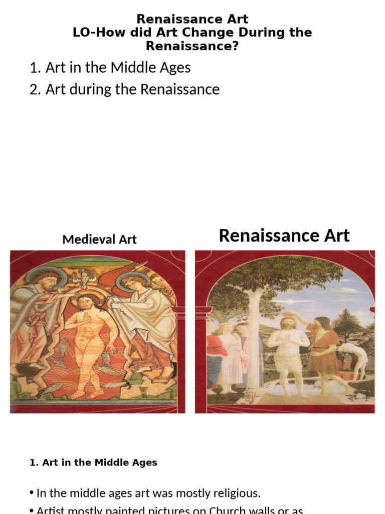 Medieval & Renaissance ART | PDF | Renaissance Art | Renaissance