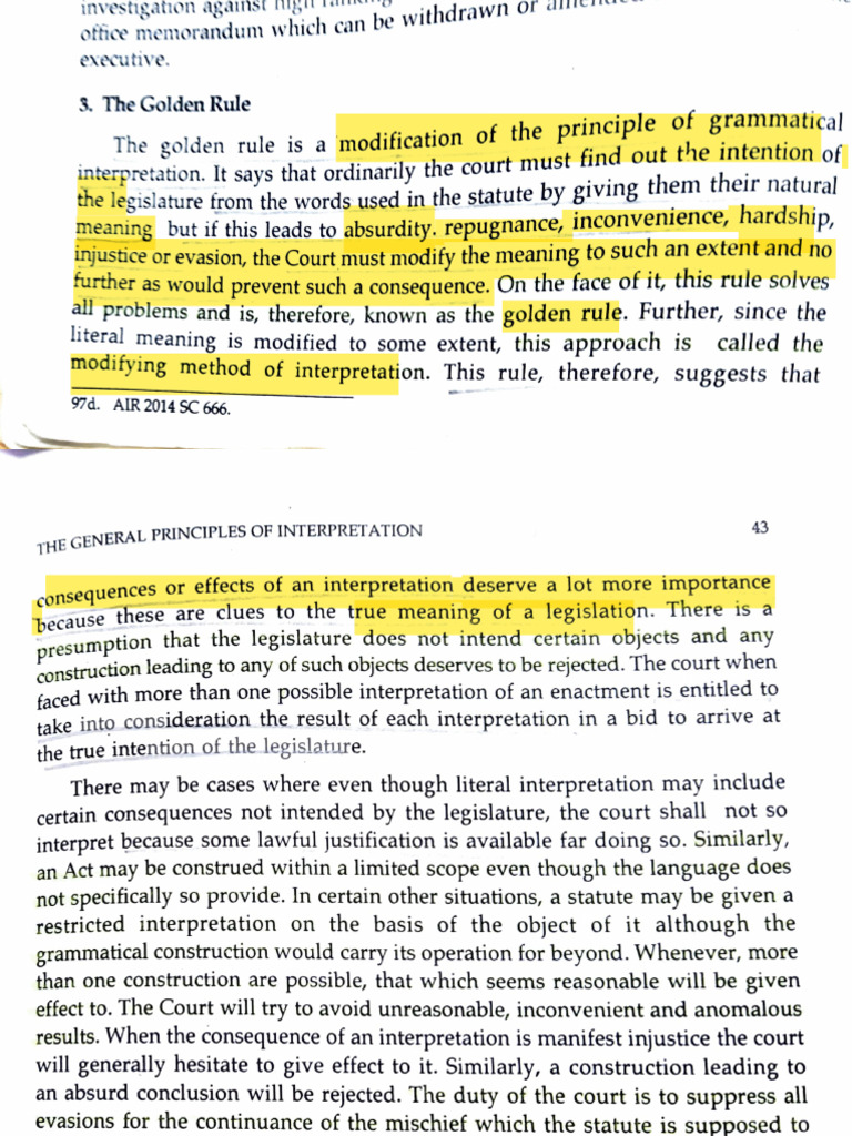 ER Golden Rule | PDF | Legal Documents | Constitutional Law