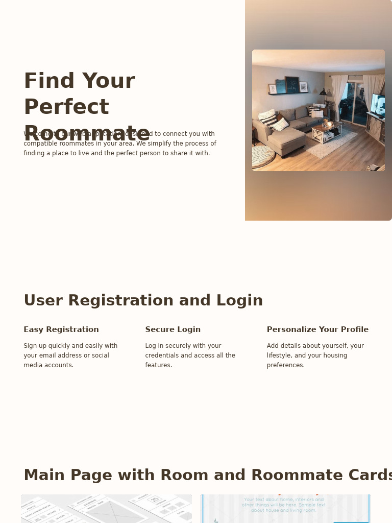 Find Your Perfect Roommate | PDF | World Wide Web | Internet & Web