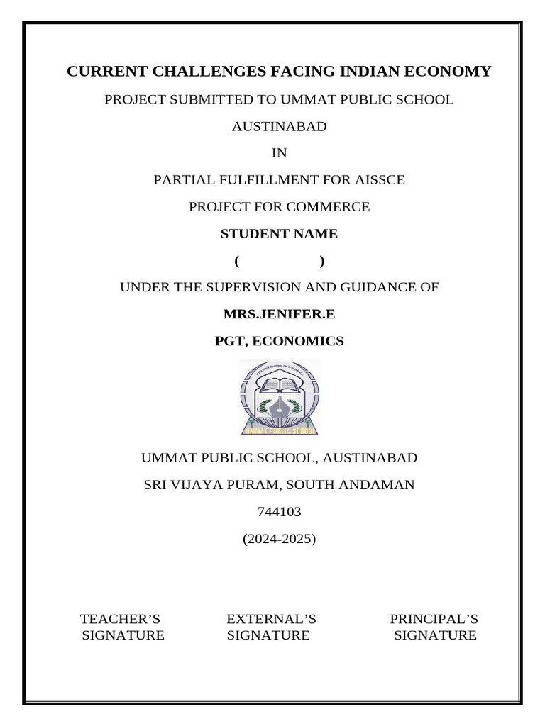 Project Front Pages | PDF