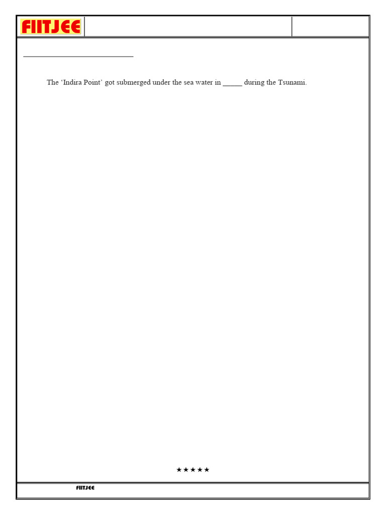 Worksheet-4 | PDF | Bengal | Geography