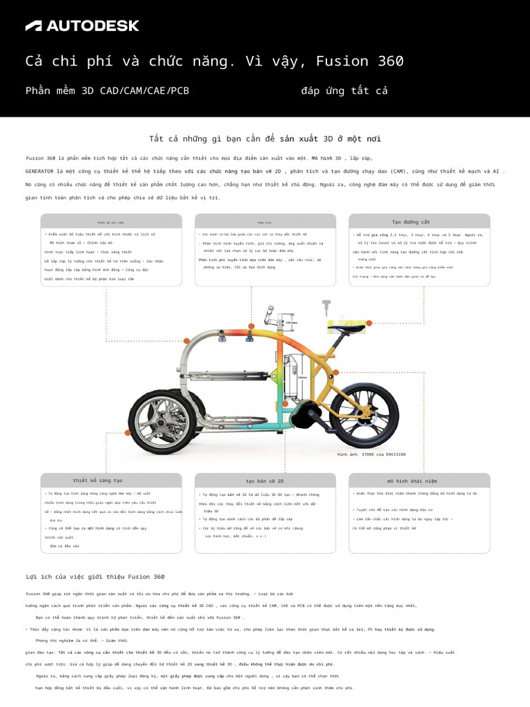 Fusion 360 Brochure | PDF