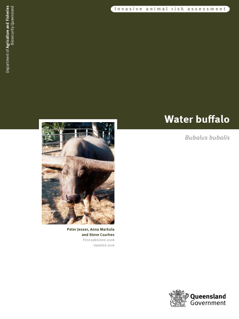 IPA Water Buffalo Risk Assessment | PDF