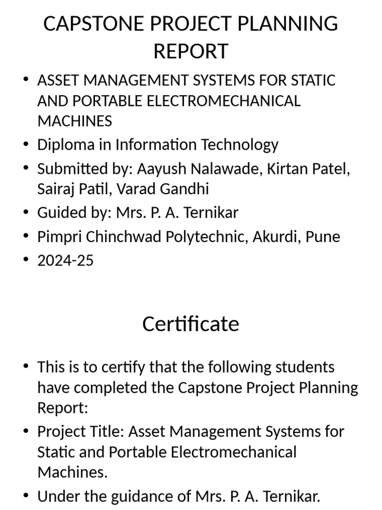 CPP Report 2024-25 Detailed | PDF | Usability | Systems Engineering