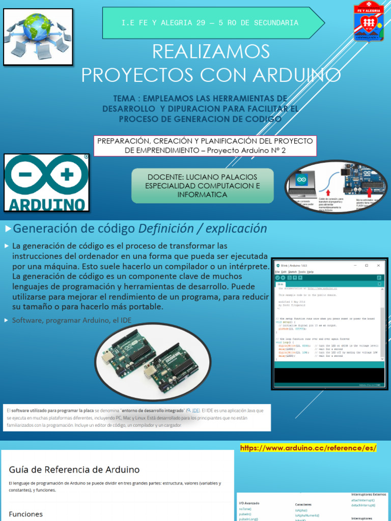 Ept 5to Programacion Arduino | PDF
