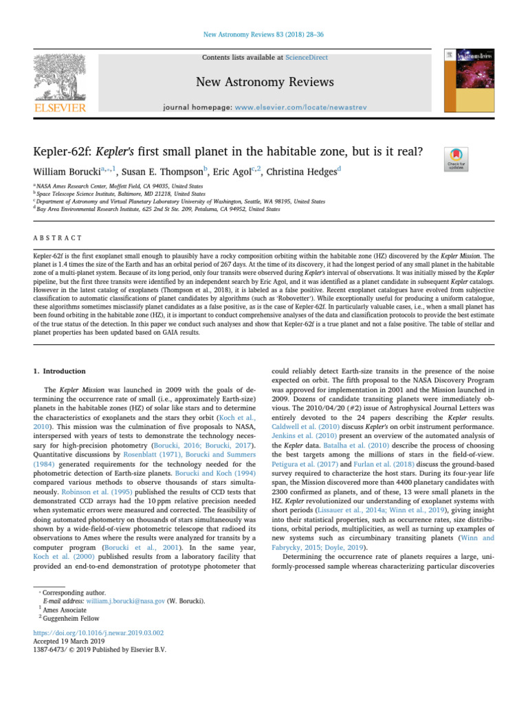 kepler 62f | PDF | Exoplanet | Astronomy