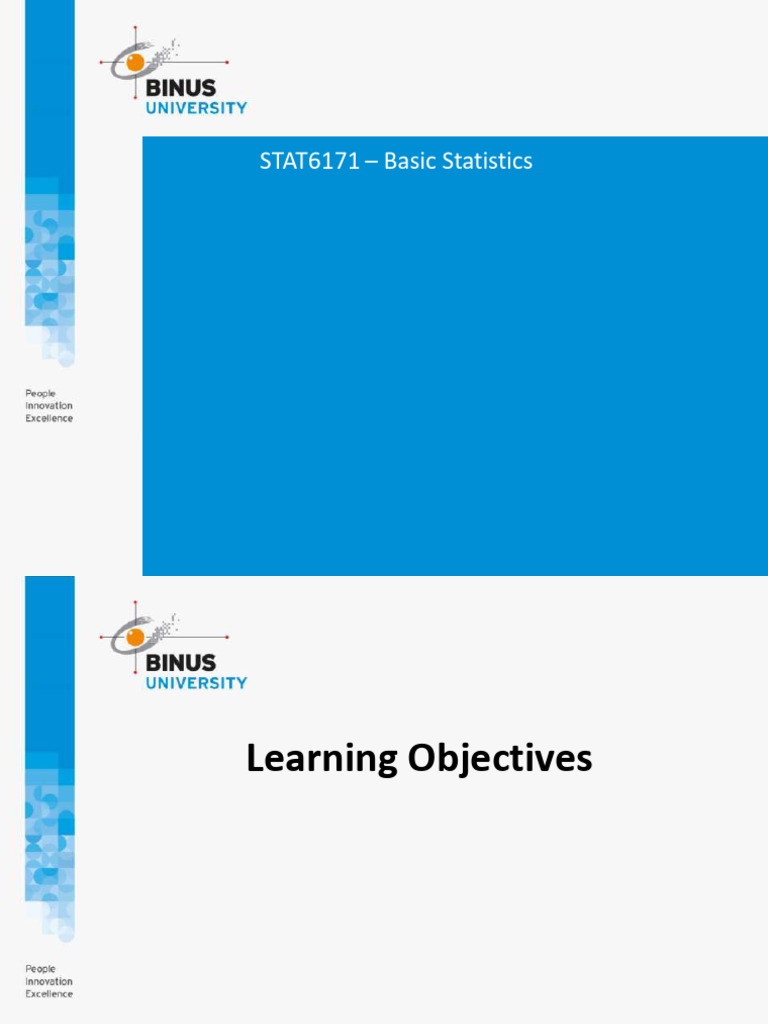 Basic Statistics (4) Basic Probability | PDF | Probability | Statistics