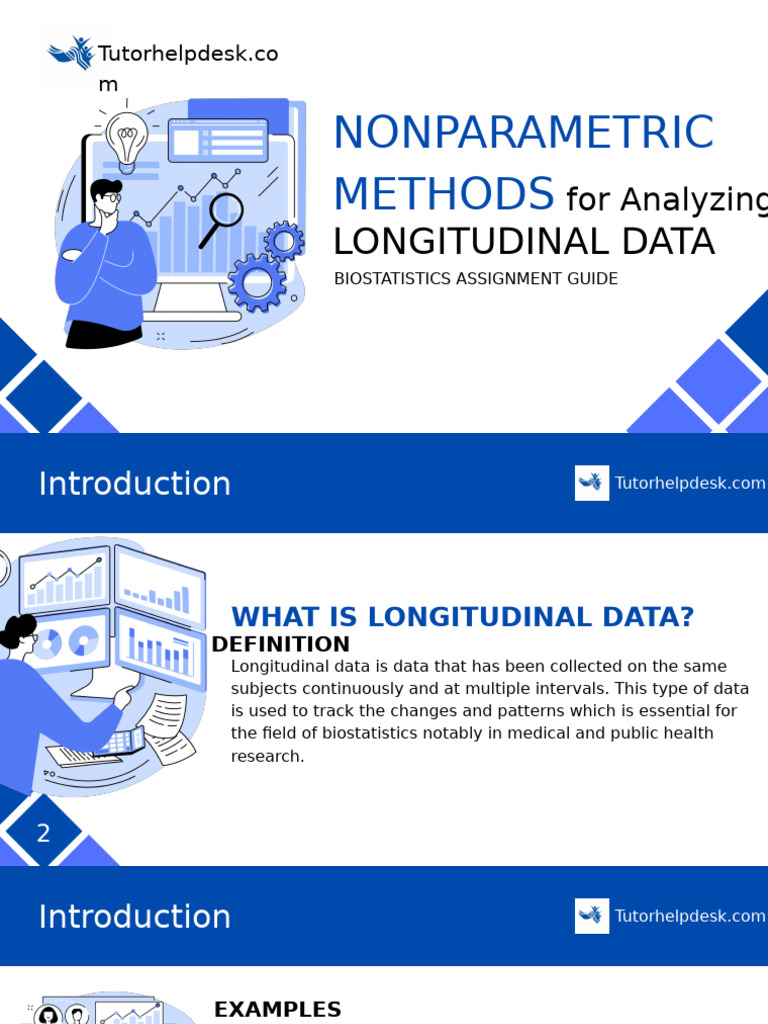 Nonparametric Methods for Analyzing Longitudinal Data in Biostatistics ... Nonparametric Methods for Analyzing Longitudinal Data in Biostatistics ...
