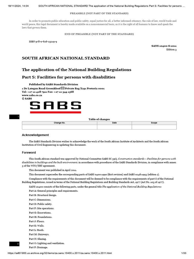National Building Regulations Part S | PDF | Stairs | Door