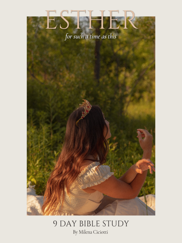 Esther 9 Day Bible Study | PDF | Esther | Book Of Esther