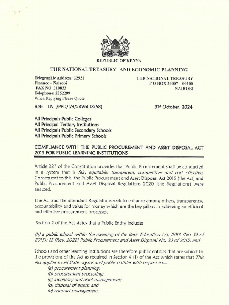 LTR On Compliance | PDF