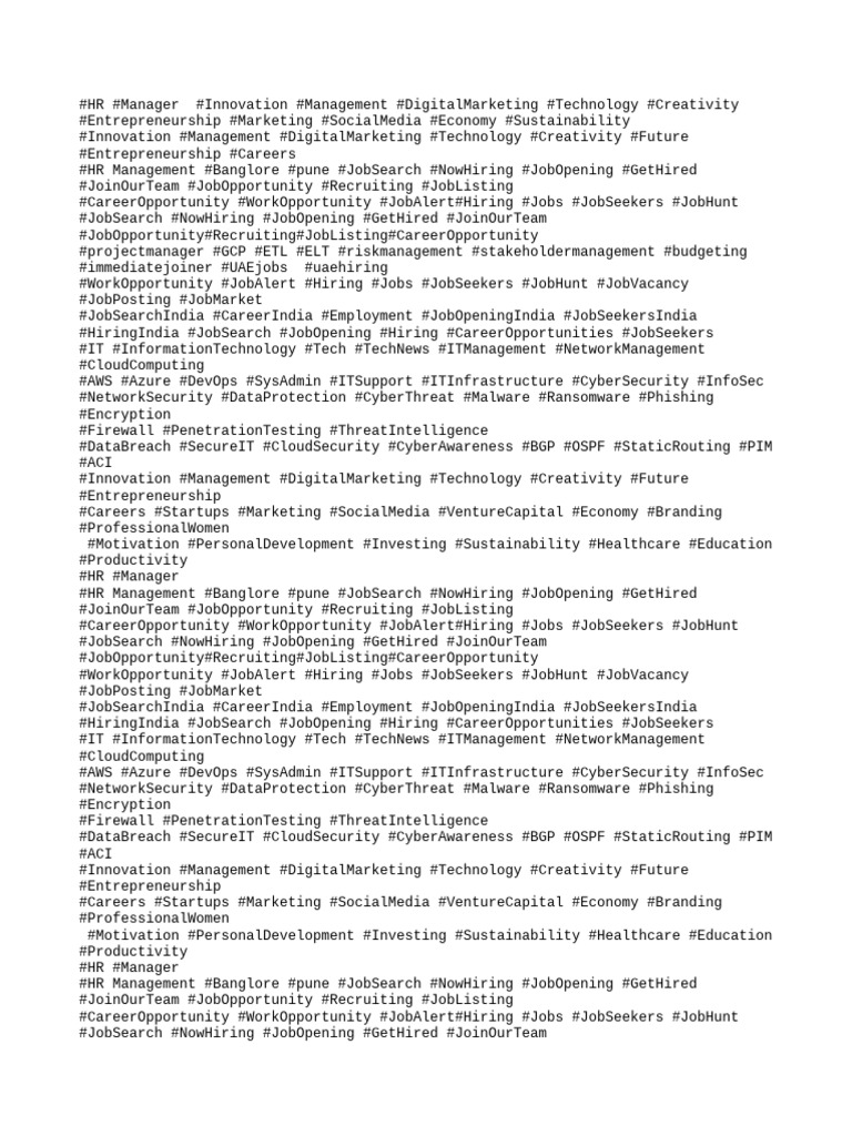 Linked in hashtag | PDF | Computer Security | Security