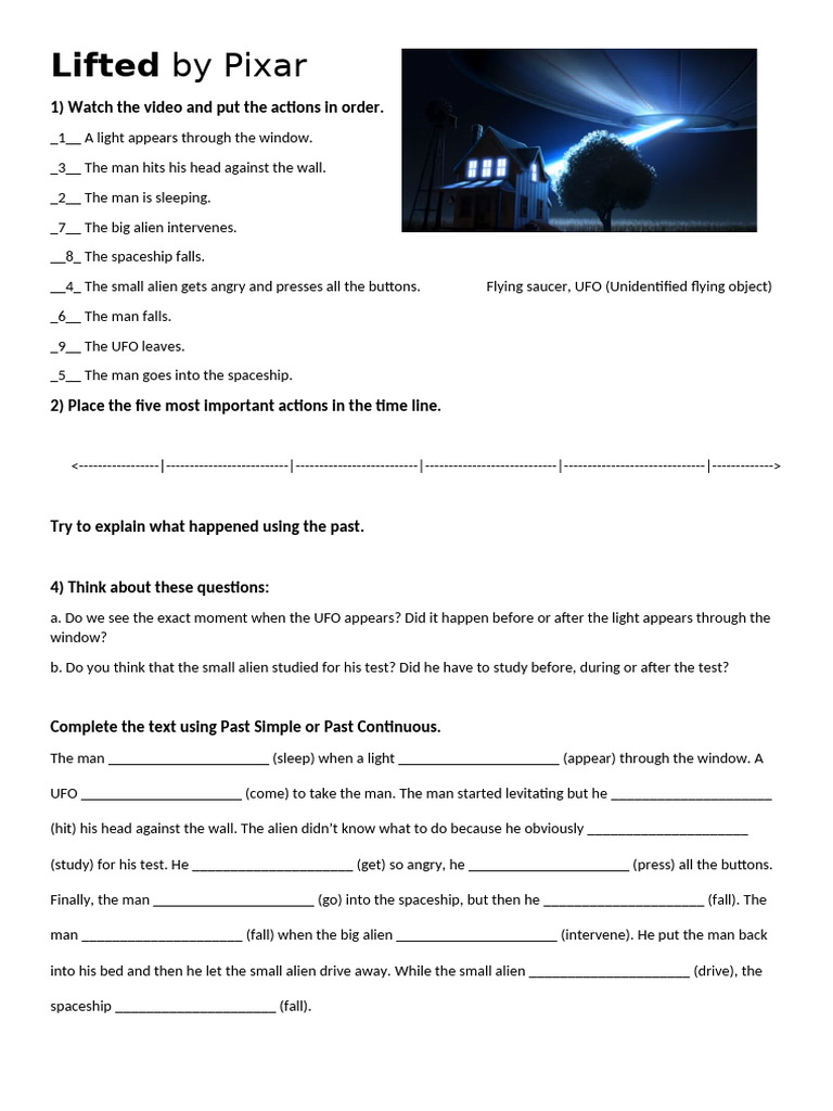 Lifted by Pixar | PDF