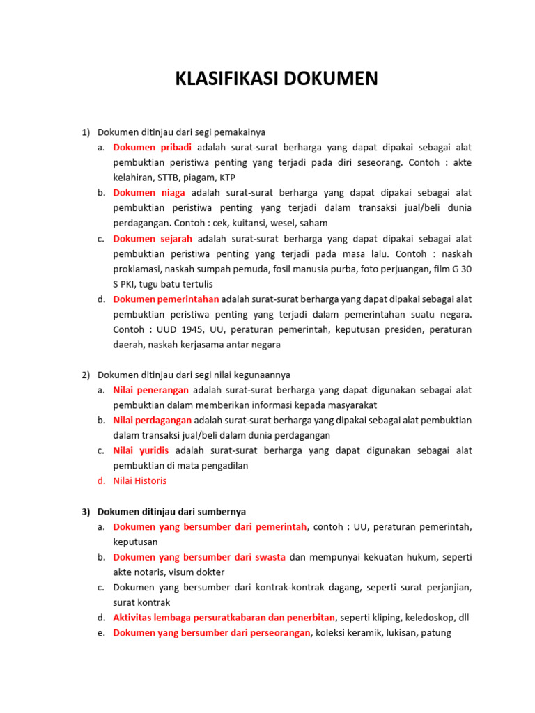 Klasifikasi Dokumen | PDF