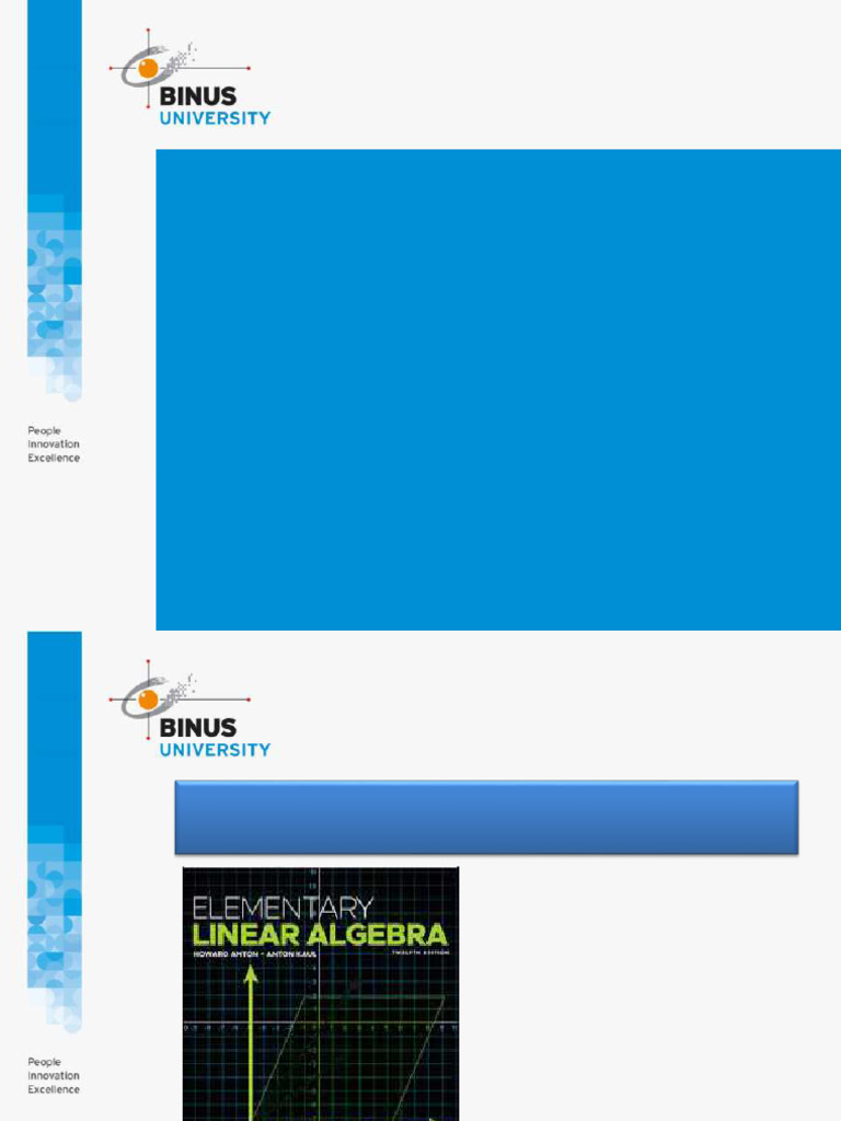 Linear Algebra for University Students | PDF | Matrix (Mathematics ...