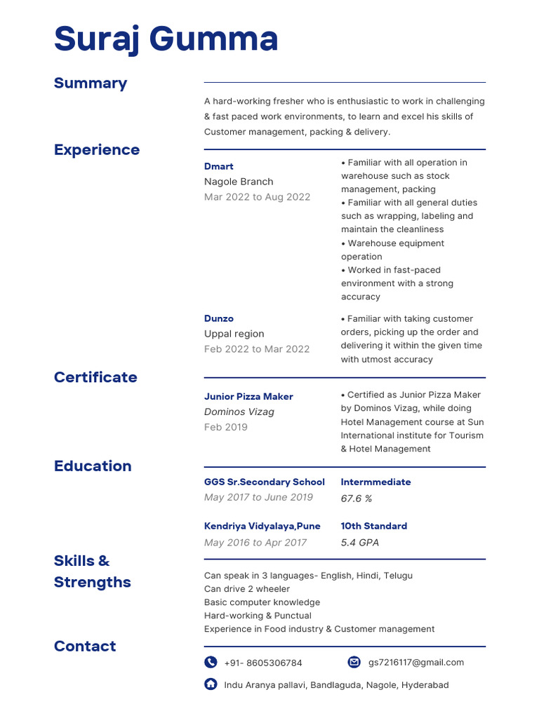Suraj Resume | PDF