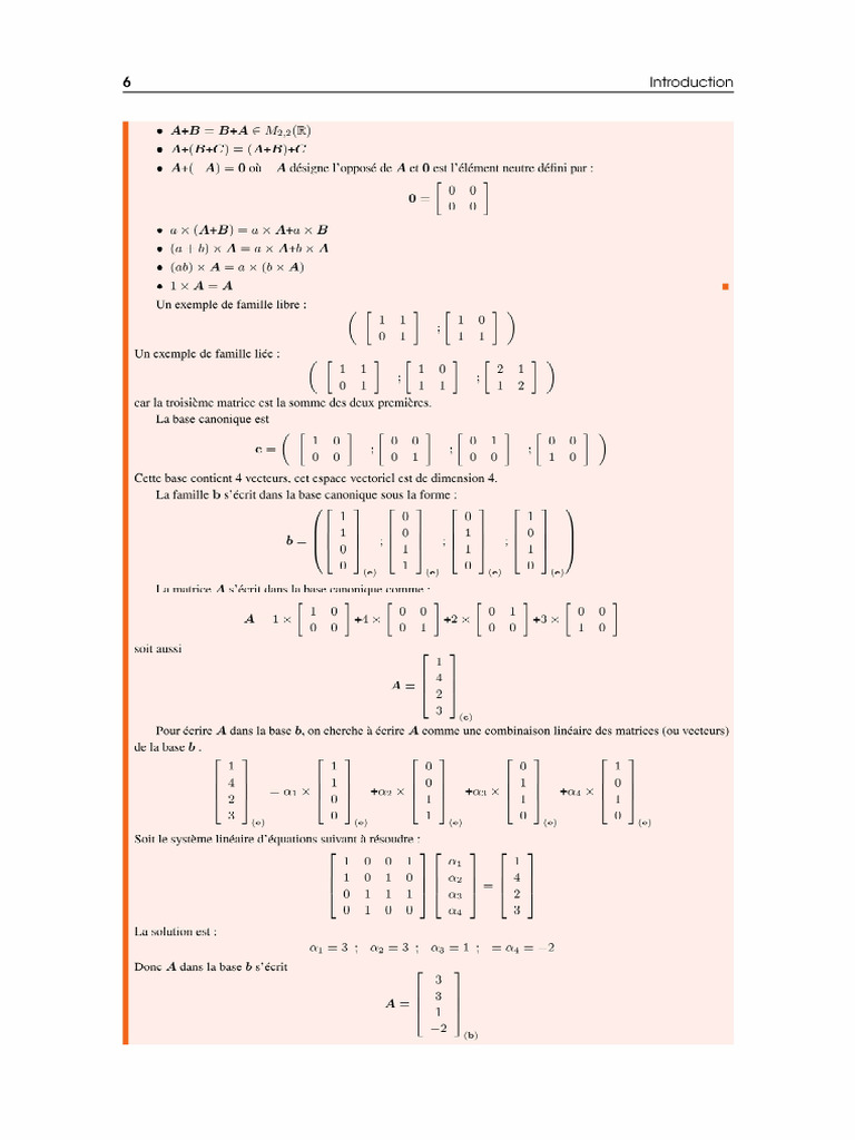 Addition Matrice MEF | PDF