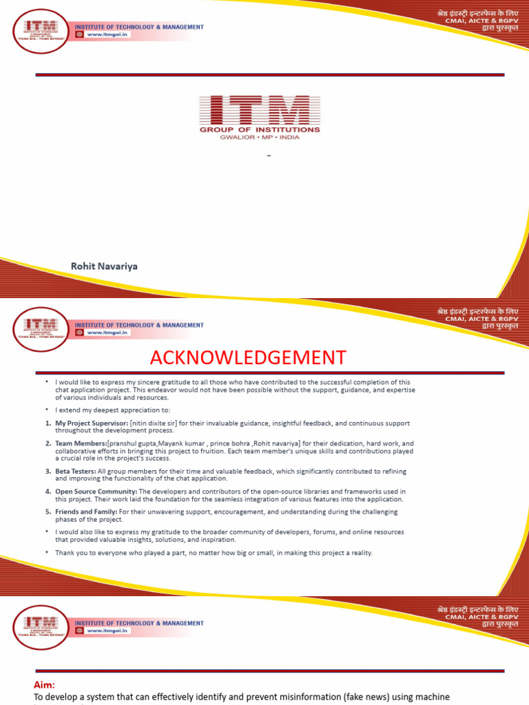 progress report final toc | PDF | Machine Learning | Information