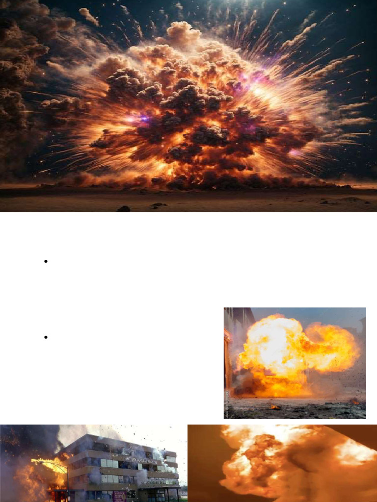 K.Kaviya MSC FS&C Explosive | PDF | Shock Wave | Explosion