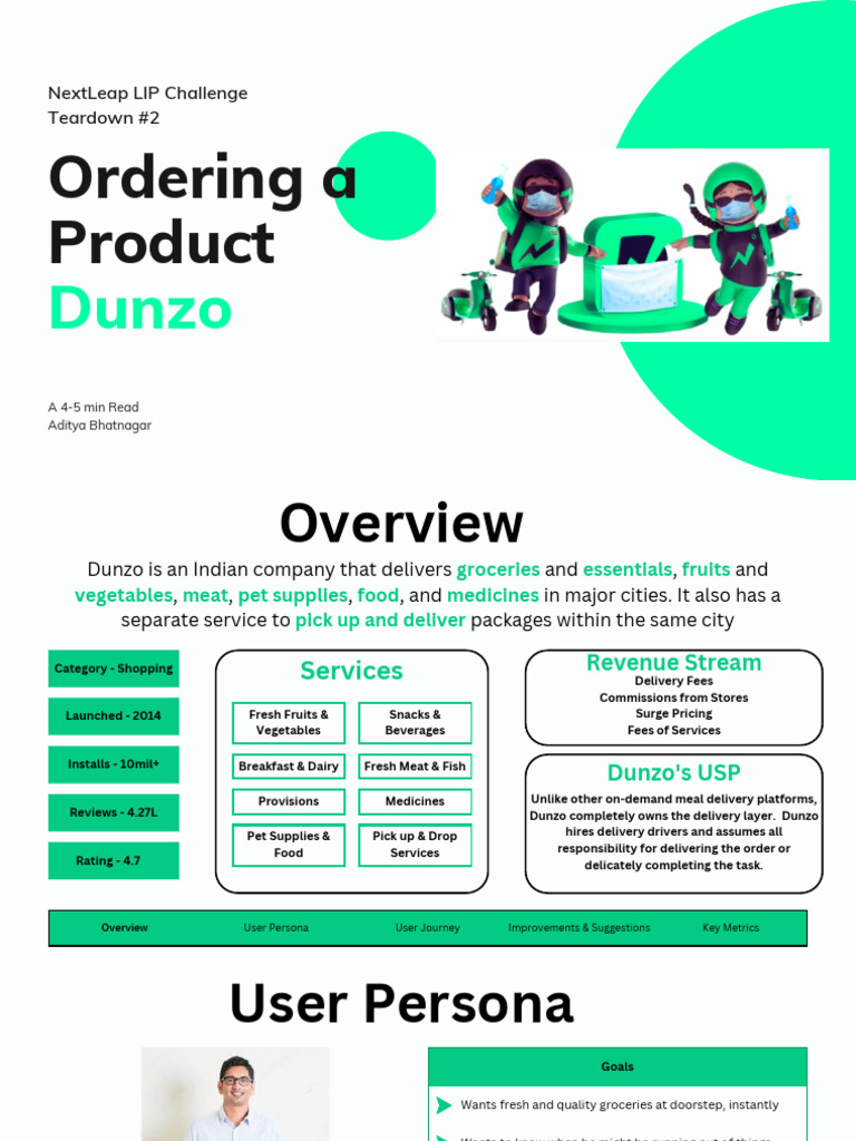Product Teardown - Dunzo | PDF | Grocery Store