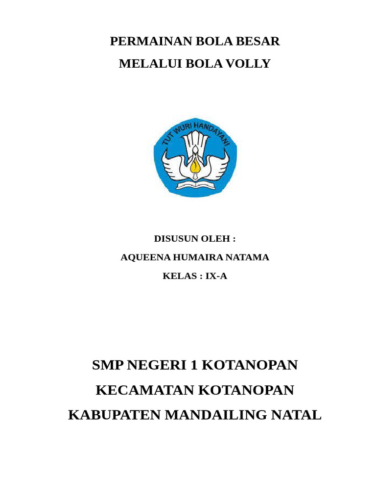 Permainan Bola Volly | PDF