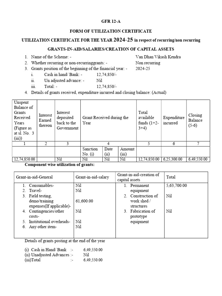 Uc 2024-25 | PDF | Expense | Audit