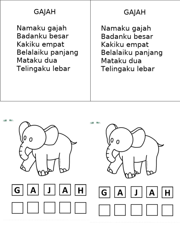 Tema Gajah | PDF