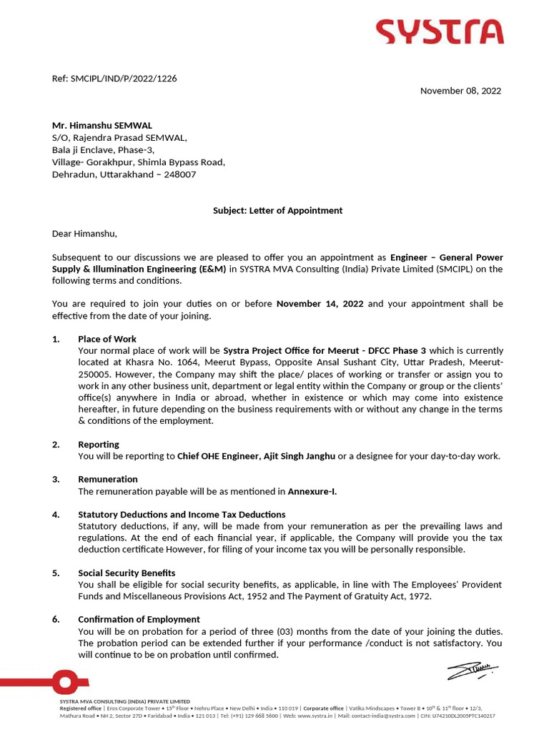 Letter of Rectification List | PDF | Arbitration | Employment