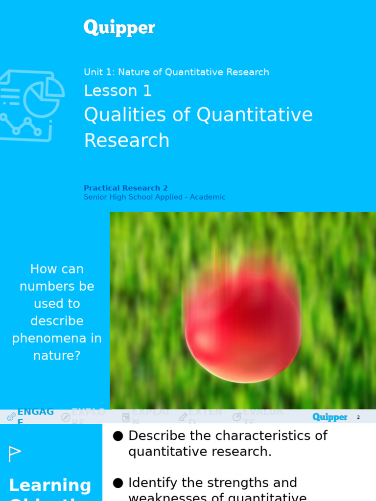 PR Unit 1.1 | PDF | Survey Methodology | Experiment