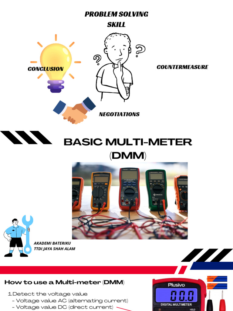 Basic Multi-Meter Function | PDF | Direct Current | Voltage