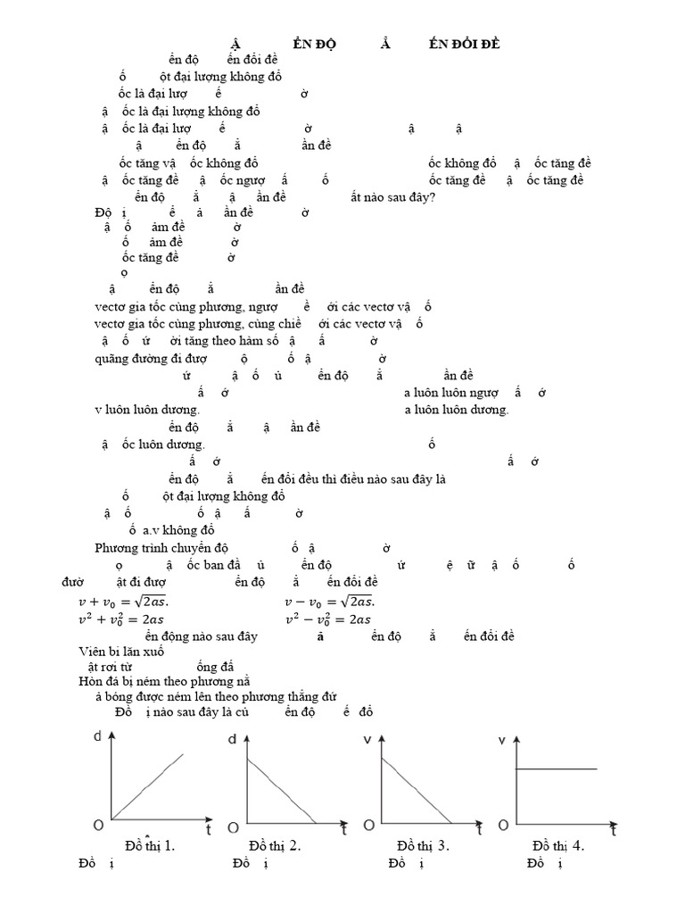ÔN TẬP KTTX2 | PDF